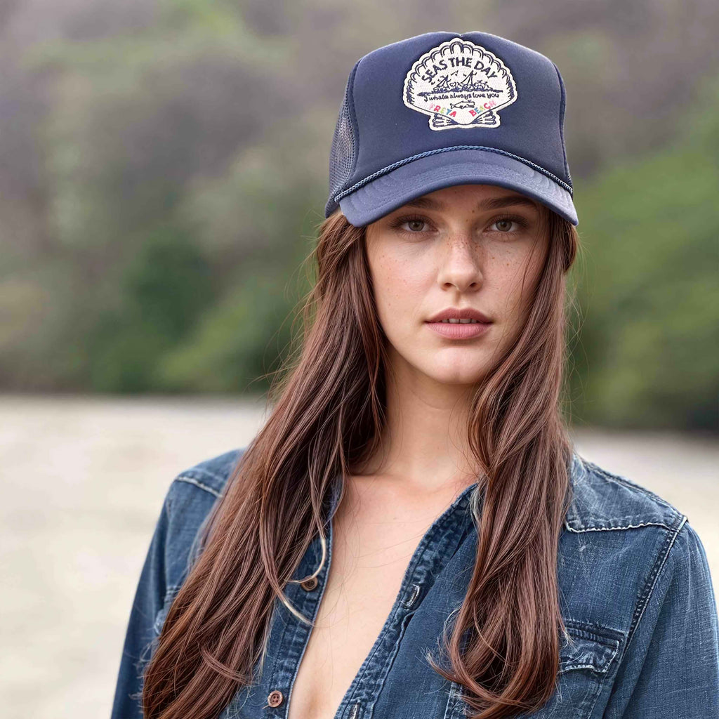 Seas the Day Trucker Hat – Freya