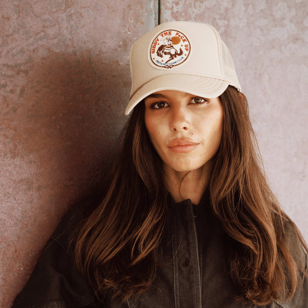 Giddy the F*ck Up Trucker Hat – Freya