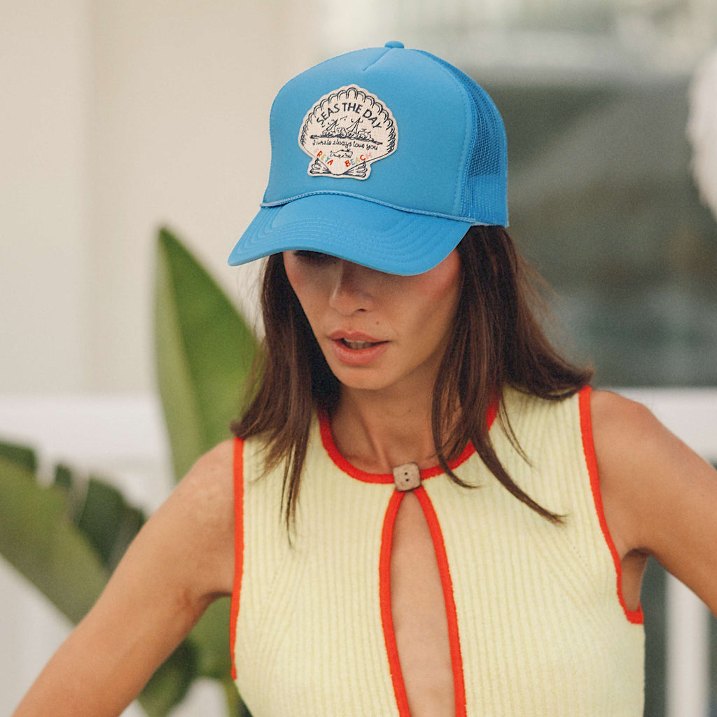 Seas the Day Trucker Hat – Freya